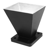 China New 46g Lightweight WiFi 5150-5850MHz Horn Antenna with Matte Black Powder-Coated Finish for sale