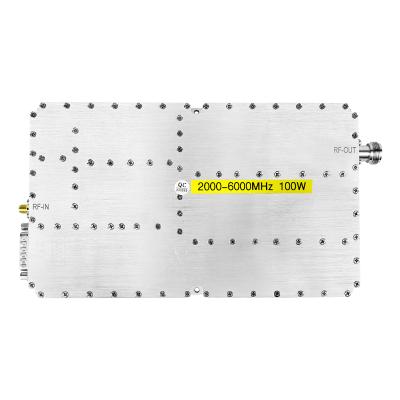 China Wide band 2000-6000MHz 100W GPS Drone FPV UAV  signal block RF power amplifier for sale