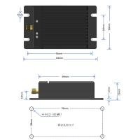 China 700-6300MHz UAV Detection Module with 2KM Detection Distance and 360° Working Angle for Drone Signal Detection for sale