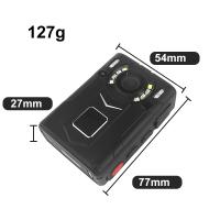 China High efficient 1080P HD Audio video recording Body worn camera for security guard Full‑chain Evidence Recording for sale