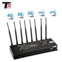 China Black Fixed 8 Way Signal Jammer Is Suitable For Classrooms for sale