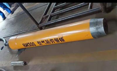 China 350MM Host Outer Diameter Pneumatic Pipe Ramming Hammer BH350 Yellow for sale