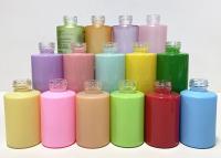 China BPA Free 1oz 30ml Cosmetic Dropper Bottle Cream Round Multiple Colors for sale