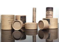 China Compostable  Empty Paperboard Push Up Tubes Push Up Lip Balm Tubes for sale