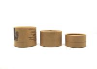 China Compostable  Empty Paperboard Push Up Tubes Push Up Lip Balm Tubes for sale
