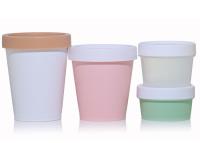 China SGS 200ml 250ml Wide Mouth Cosmetic Jar for sale