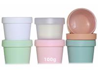 China SGS 200ml 250ml Wide Mouth Cosmetic Jar for sale
