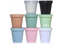China SGS 200ml 250ml Wide Mouth Cosmetic Jar for sale