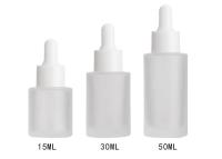 China White Lids Cosmetic Dropper Bottler Antiskid Bottom Fragrance Oil Bottle for sale
