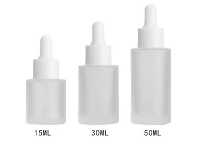 China White Lids Cosmetic Dropper Bottler Antiskid Bottom Fragrance Oil Bottle for sale