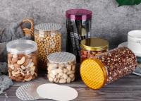 China 300ml Clear  PET Plastic Cosmetic Jar for sale