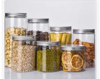China Sustainable Plastic Cylinder Jar 6 Oz Cosmetic Jars Versatile Packaging for sale