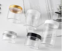 China No Leakage Black Plastic Cosmetic Jar 250ml Empty Shea Butter Containers for sale