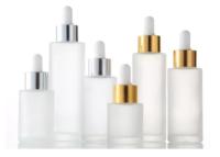China Leakproof Cosmetic Dropper Bottle 20ml Glass Bottle With Pipette Silk Screen Printing for sale