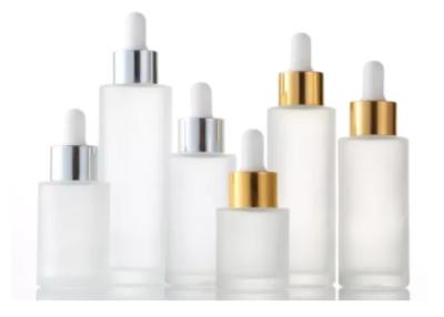 China Leakproof Cosmetic Dropper Bottle 20ml Glass Bottle With Pipette Silk Screen Printing for sale