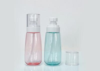 China Private Logo Blue Plastic Cosmetic Bottle 60ml 2oz Liquid  Fine Mist Sprayer for sale