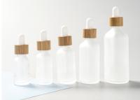 China Frosting 100ml Cosmetic Dropper Bottle Black Perfume Dropper Bottles for sale