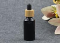 China JiaZi Luxury Cosmetic Dropper Bottles 5ml 10ml Perfume Oil With Bamboo Cap for sale