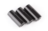 China 30ml-150ml Glossy Black Cosmetic Airless Bottle For Sunscreen Cream for sale