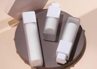 China Rotated Plastic Foundation Airless Pump Bottle 1oz 30ml Hot Stamping Logo for sale