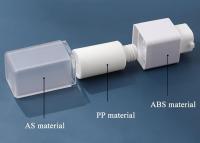 China Rotated Plastic Foundation Airless Pump Bottle 1oz 30ml Hot Stamping Logo for sale