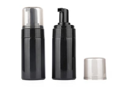 China Glossy Black 50ml Foam Pump Bottle Hand Wash Liquid Container Thickened Bottom for sale