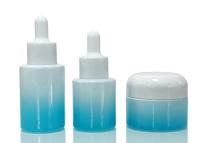 China Screen Printing Pink 20ml Glass Dropper Bottles Essential Oil Dropper Bottles for sale