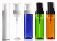China Blue Green 200ml Foam Pump Bottle Spiral Large Caliber With Hot Stamp Logo for sale