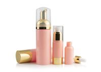 China Pink Blue Travel Size Foam Pump Bottle Kit 60ml 2 Ounce Leak Proof for sale
