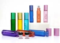China Customizable 10ml Roller Bottles Multicolor Essential Oil Roller Bottles Durable for sale