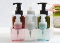 China No leakage 500ml Face Wash Pump Bottle , Square Foam Cleanser Bottle for sale