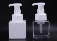 China No leakage 500ml Face Wash Pump Bottle , Square Foam Cleanser Bottle for sale