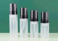 China Unbreakable PET 30ml 50ml Foam Pump Bottle White For Facial Cleanser for sale