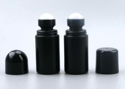 China OEM  30ml 50ml PP Plastic Deodorant Containers Essential Oil Roller Bottles for sale