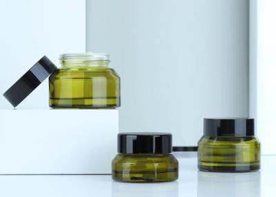 China 50g 15g Cosmetic Container Slanted Shoulder for sale