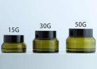 China 50g 15g Cosmetic Container Slanted Shoulder for sale