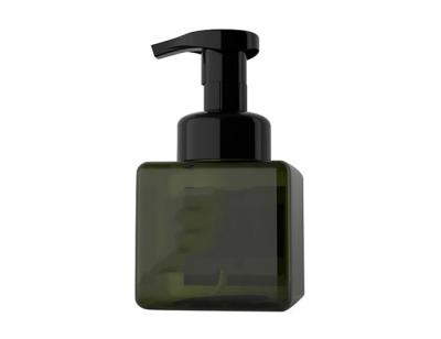 China 8 Ounce Foam Pump Dispenser Bottle Dark Green Toiletries Soap Container for sale