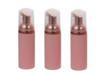 China 60ml 2oz Pink Pet Cleanser Pump Bottle Travel Size Foaming Bottle for sale