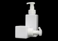 China 250ml Foam Pump Bottle Square 48mm Dia Luxury For Facial Cleanser Packaging for sale