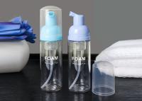 China SGS White Body 100ml Foam Pump Bottle Large Caliber Lash Shampoo Packaging for sale