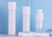 China Childproof Cosmetic Airless Bottle 50ml Serum Package Twist Up Airless Bottle for sale