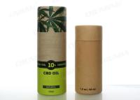 China Embossing Kraft Paper Tube Packaging for sale