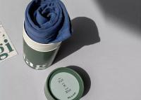 China Compostable Cylindrical Cardboard Packaging Underwear T Shirt Tube Packaging for sale