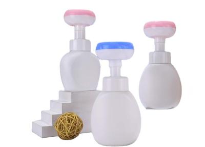 China Mousses Flower Shaped Foam Pump Bottle 250ml 300ml Hand Soap Dispenser Bottle for sale