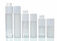 China Frosted Rotary Airless Pump Bottle 50ml for sale