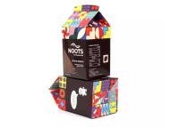 China JIAZI Pantone Printing Milk Shape Cosmetic Paper Packaging Bottle Packing Box for sale