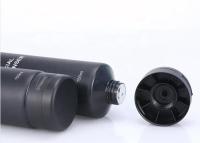 China Customized Matte Black Cosmetic Tube 150ML PCR Sugarcane Cosmetic Tubes for sale