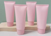 China Transparent LDPE HDPE Eco Friendly Cosmetic Tube For Body Lotion Packaging for sale