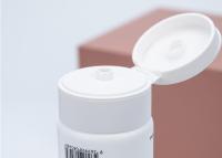 China Matte White Squeeze Plastic Cosmetic Tube 3.3oz For Sunscreen With Flip Cap for sale