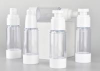 China Skincare Cosmetic Airless Bottle 80ml 100ml Airless Pump Bottle With Spray Cap for sale